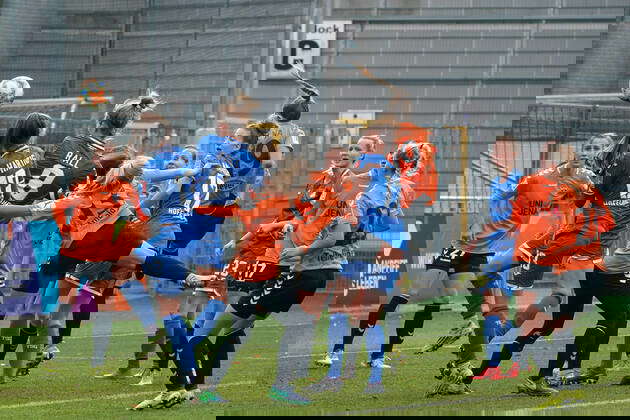 Maximiliane Rall Maxi Rall TSG 8 scores goal to 3 2 goals goal success ...