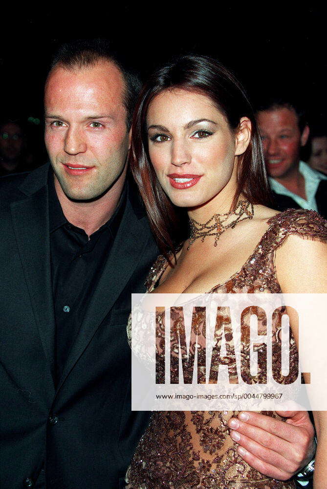 Jason Statham & Kelly Brook Actor & Model snatch LA Premier Hollywood ...