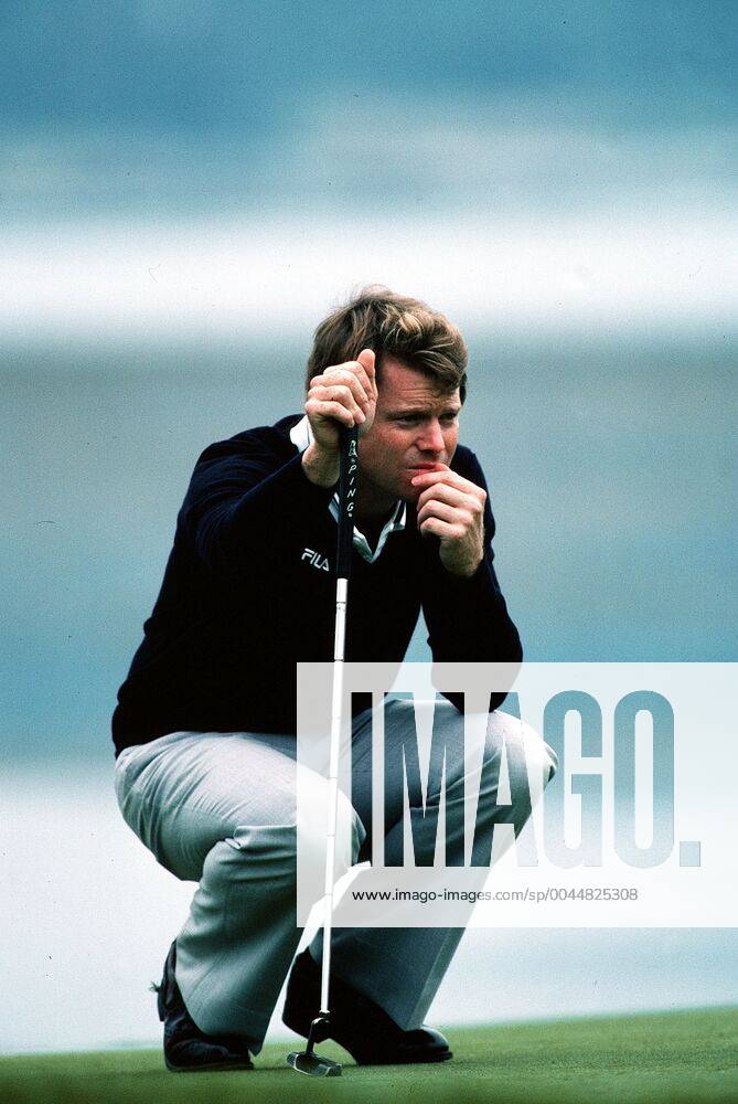 Tom Watson US Open Final Day US Open Pebble Beach, Monterey, California ...