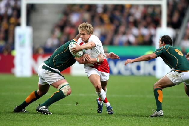 Cj Van Der Linde & Jonny Wilkinson England V South Africa Rugby World ...