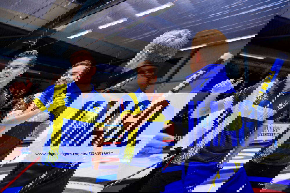 191123 Oskar Eriksson, Christoffer Sundgren and Niklas Edin of Sweden ...