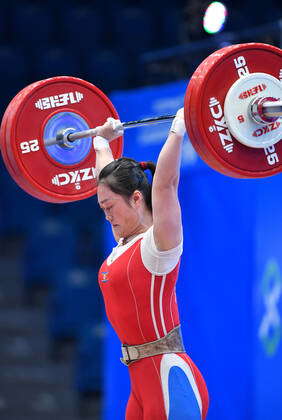 TIANJIN, Dec. 11, 2019 -- Choe Hyo Sim of the Democratic People s ...