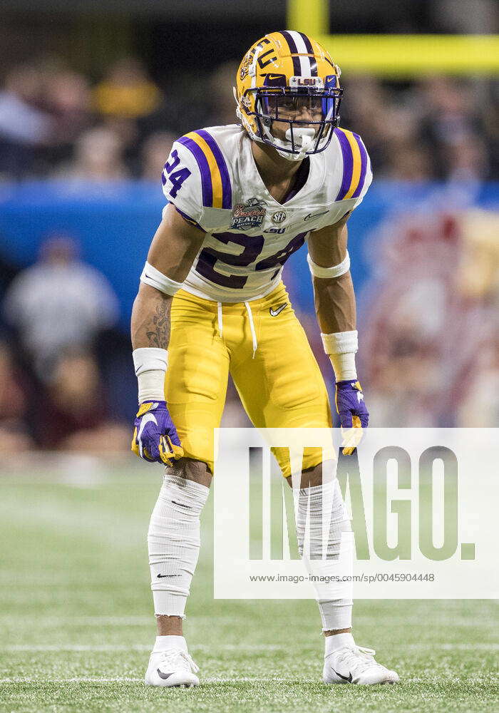 December 28, 2019: LSU defensive back Derek Stingley Jr. (24) during ...