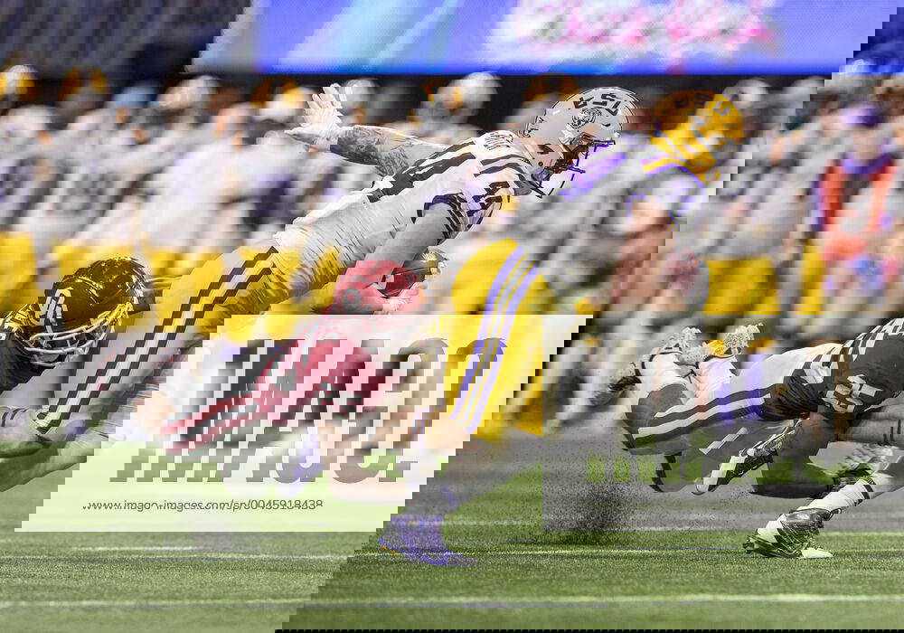 December 28, 2019: LSU running back Tory Carter (44) runs with the ball ...