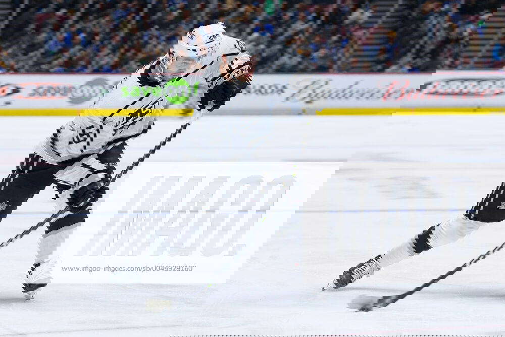 VANCOUVER, BC - DECEMBER 28: Los Angeles Kings Defenceman Sean Walker ...