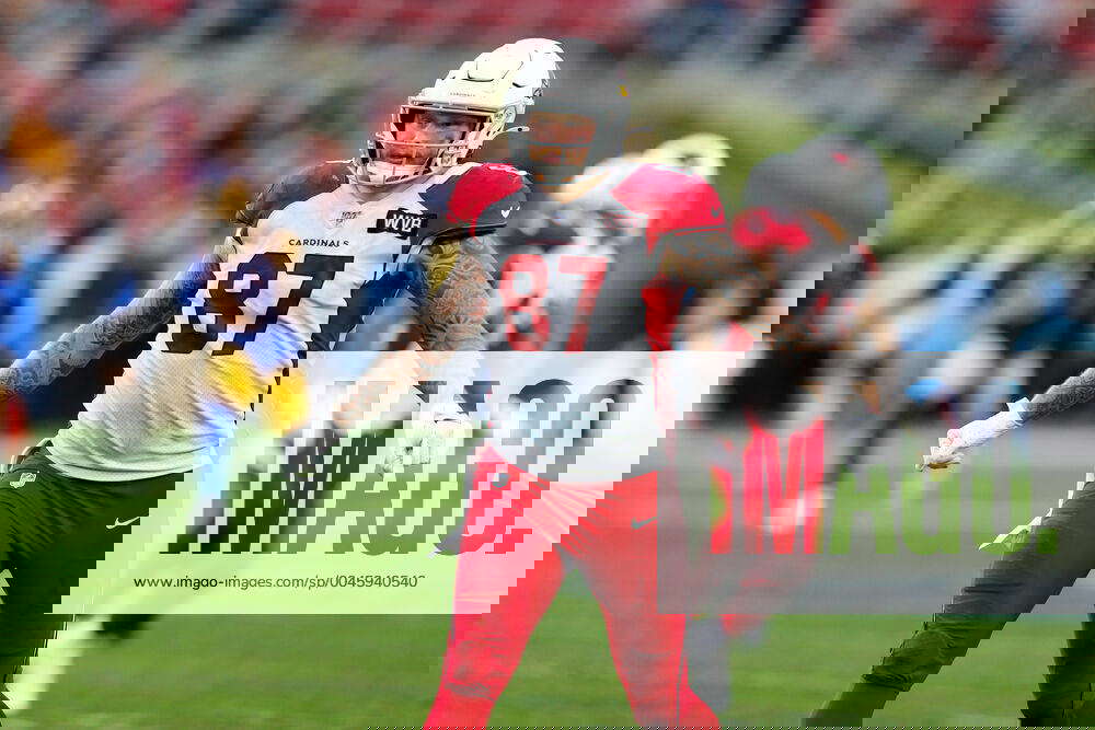 LOS ANGELES, CA - DECEMBER 29: Arizona Cardinals tight end Maxx ...