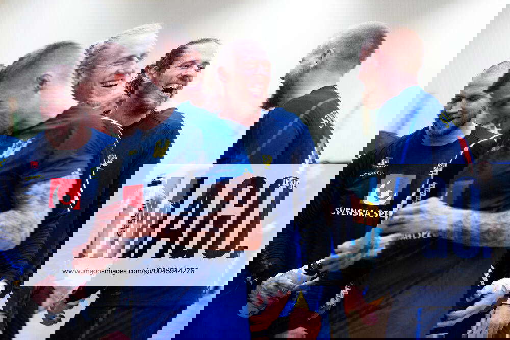 200102 Andreas Nilsson, Mikael Appelgren and Kim Ekdahl Du Rietz during ...