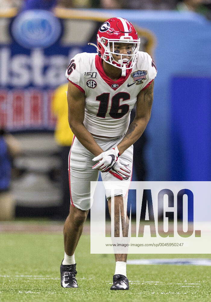 January 01, 2020: Georgia wide receiver Demetris Robertson (16) during ...
