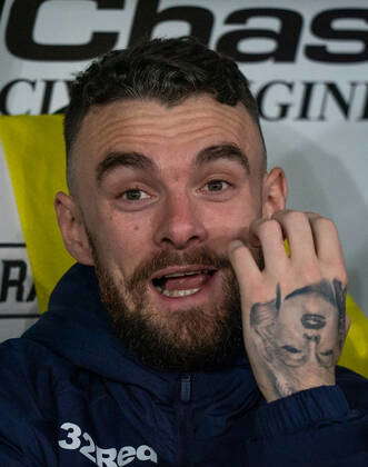 Scott Malone of Derby County pre match during the Sky Bet Championship ...