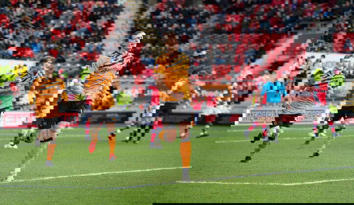 Rotherham United v Hull City FA Cup Tom Eaves of Hull City celebrates ...