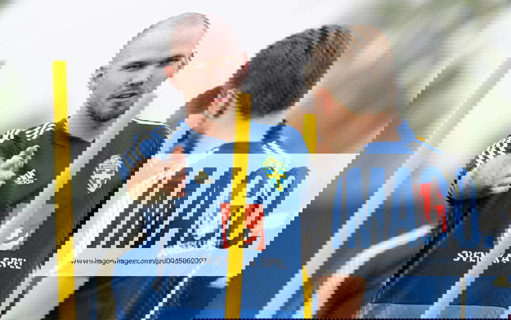 200104 Marcus Danielsson during a training session with the Swedish ...