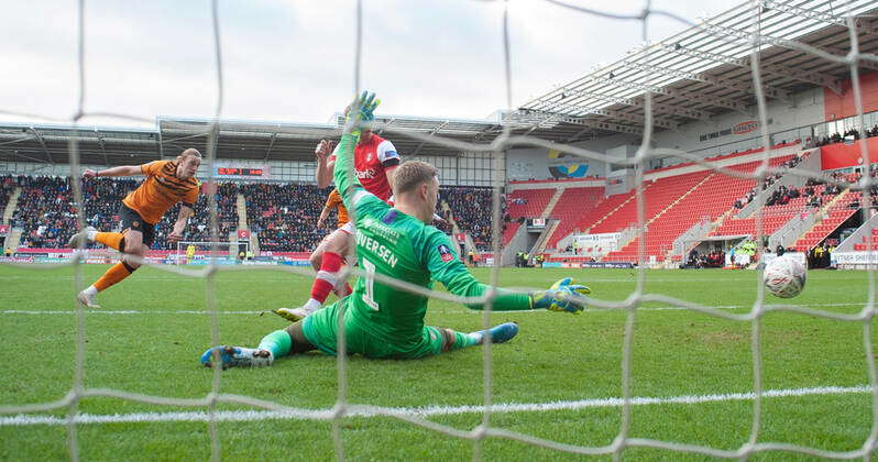Rotherham United v Hull City FA Cup Tom Eaves of Hull City before the ...