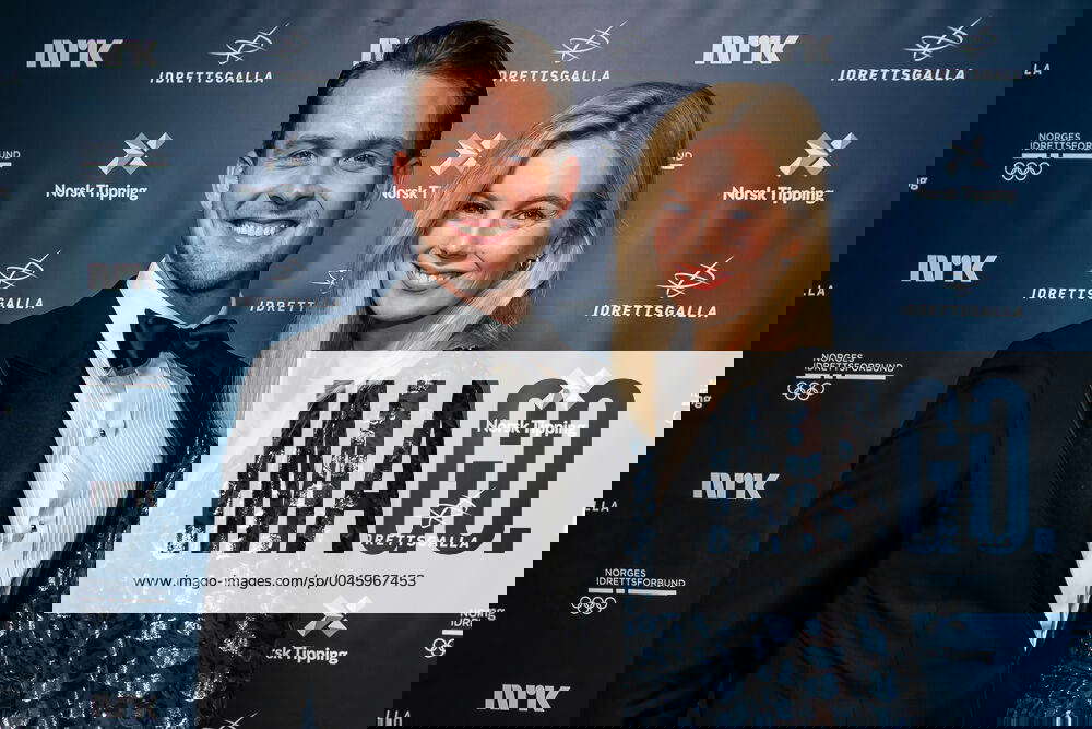 200401 Aleksander Hetland and his girlfriend Kristina Eriksen poses for ...