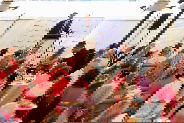 JANE MCGRATH HIGH TEA, Ex Australian cricketer and McGrath Foundation ...