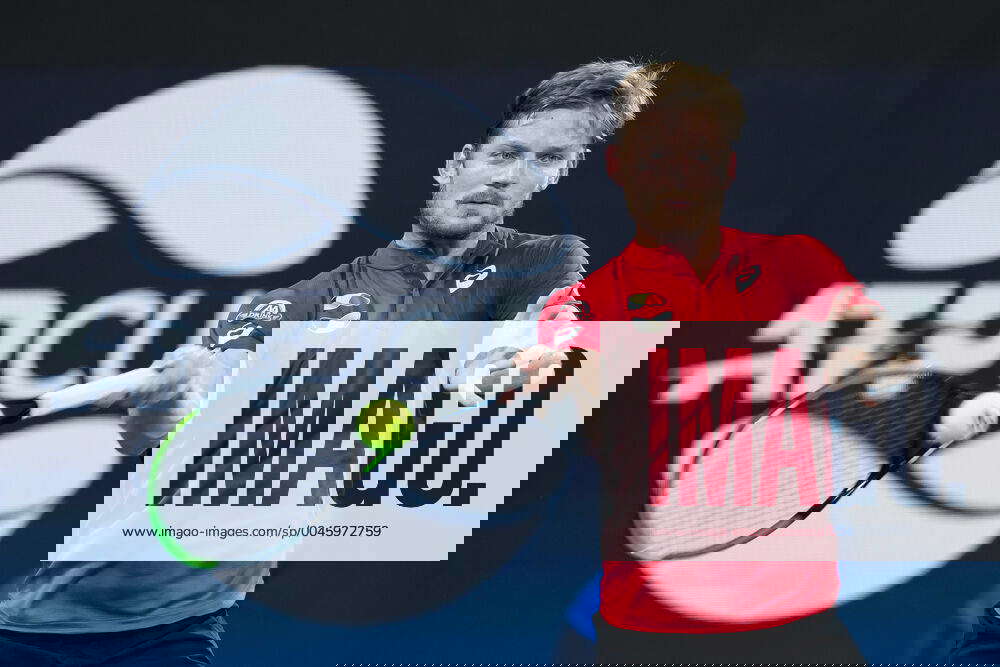 (200105) -- SYDNEY, Jan. 5, 2020 (Xinhua) -- David Goffin of Belgium ...