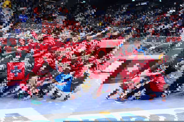 Winterthur, AXA Arena, Yellow Cup Switzerland Holland, Swiss Handball ...