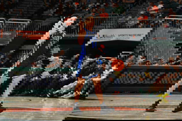 : Jordan Goldwire 14 of Duke in action during the NCAA, College League ...