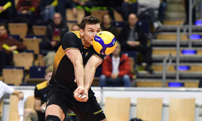 Christian Fromm Germany , at the ball acceptance, Germany Czech ...