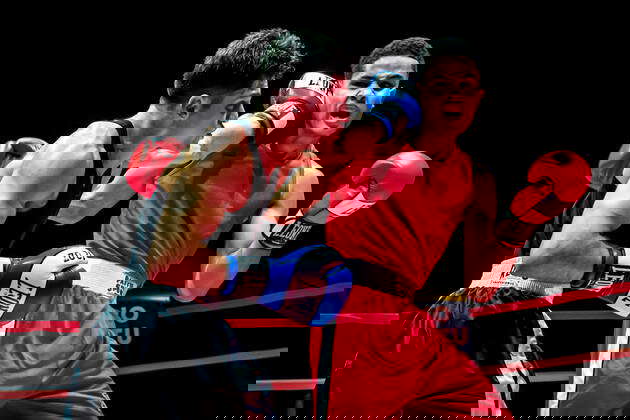 BELGIUM, BRUSSELS, JAN. 12, 2020 - Gala boxing match between Belgian ...