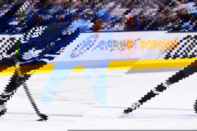 TORONTO, ON - JANUARY 18: Toronto Maple Leafs Defenceman Mikko Kokkonen ...