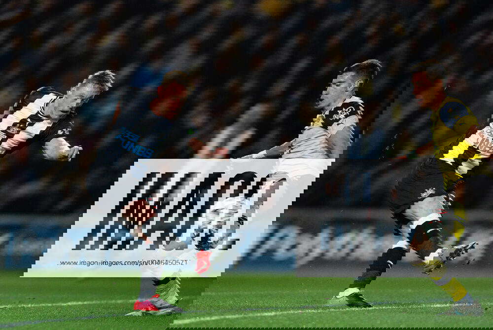 Sean Longstaff of Newcastle United scores a goal during the FA Cup 4th ...