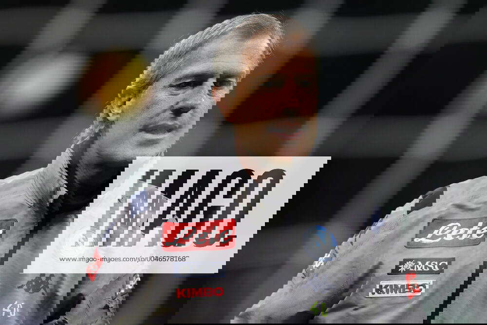 Napoli goalkeeping coach Alessandro Nista during the Coppa Italia match ...