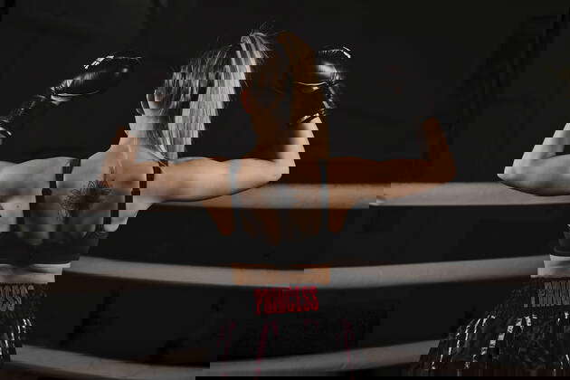 Kickboxer and boxer Sarah Liegmann World Champion, European Champion ...