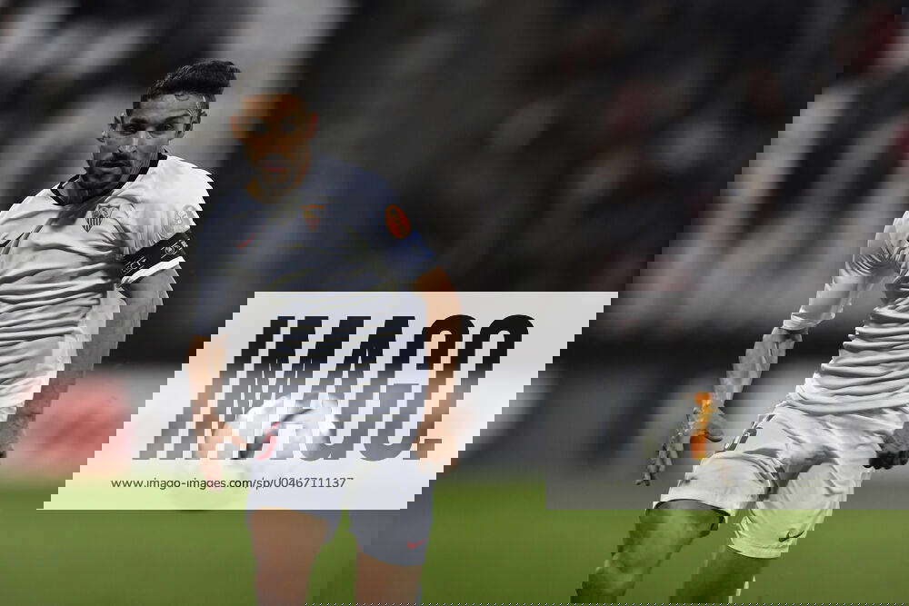 CFR Cluj and FC Sevilla, UEFA Europa League Jesus Navas of FC Sevilla ...