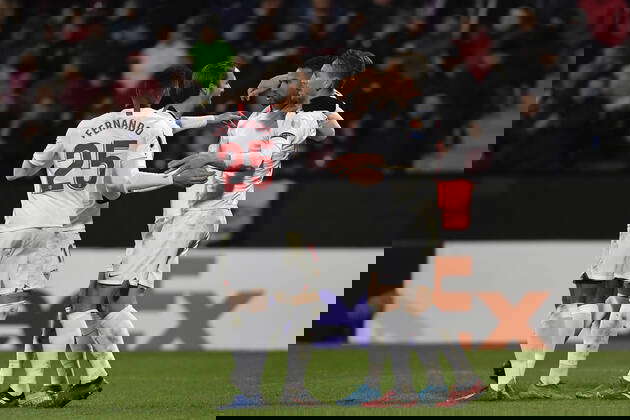 CFR Cluj and FC Sevilla, UEFA Europa League Fernando, Luuk de Jong and ...