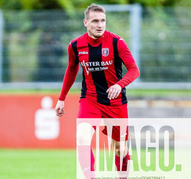 Patrick Behrend ( 17 SV Eintracht Elster) waehrend der Saison 2019-2020 ...