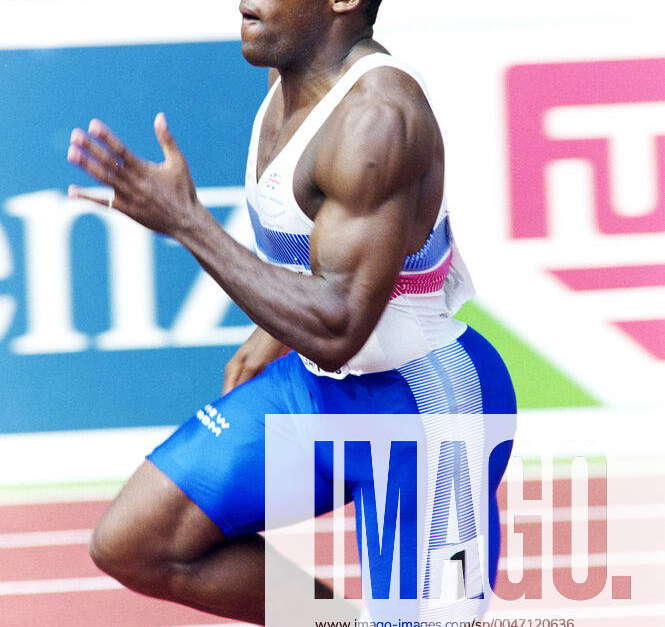 930817 Athletics, World Athletics Championships Silver medalist John ...