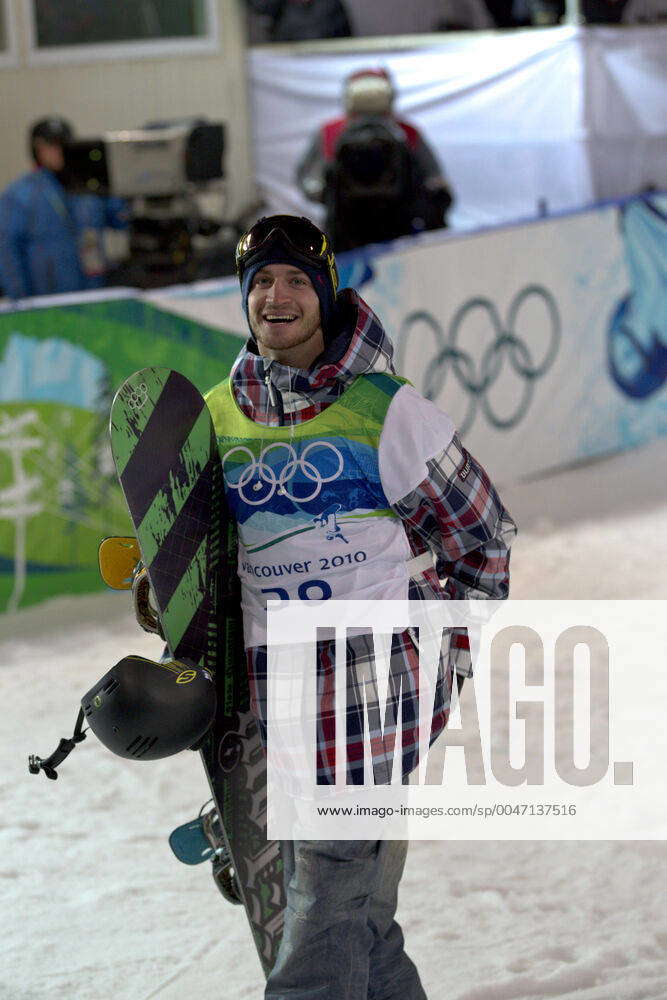 Olympics Vancouver 2010 Scott Lago (USA) wins the bronze medal in the ...