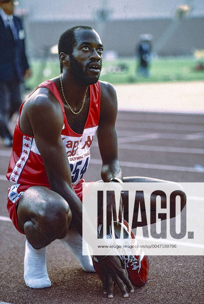 1984 US OLympic Team Trials Edwin Moses (USA) competing at the 1984 US ...