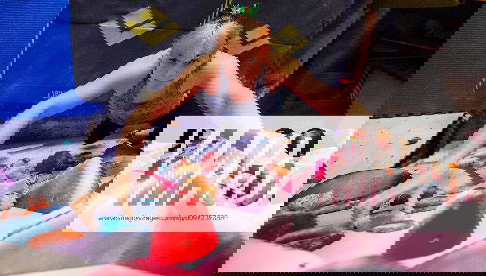 OLYMPICS CLIMBER, Australian climber Oceana Mackenzie trains at home in ...