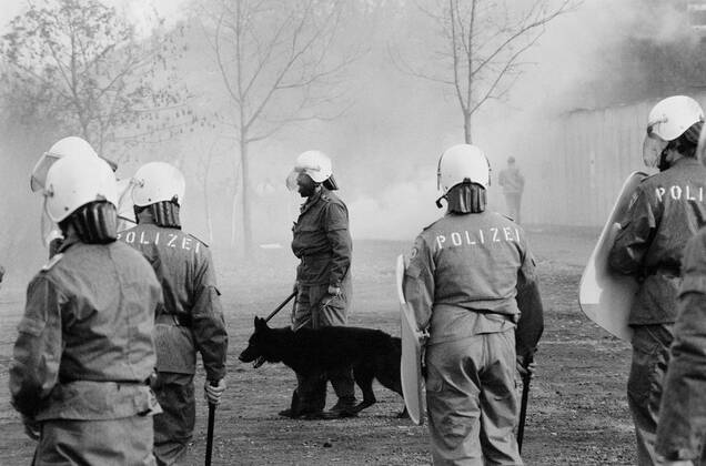 30th anniversary of death in 2020 Riots between Berlin hooligans BFC ...