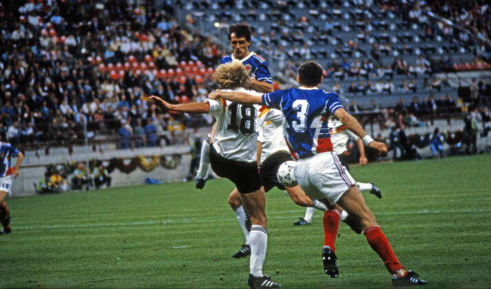 World Cup 1990 Germany Yugoslavia Italy, Milan, 10 06 1990, Football ...