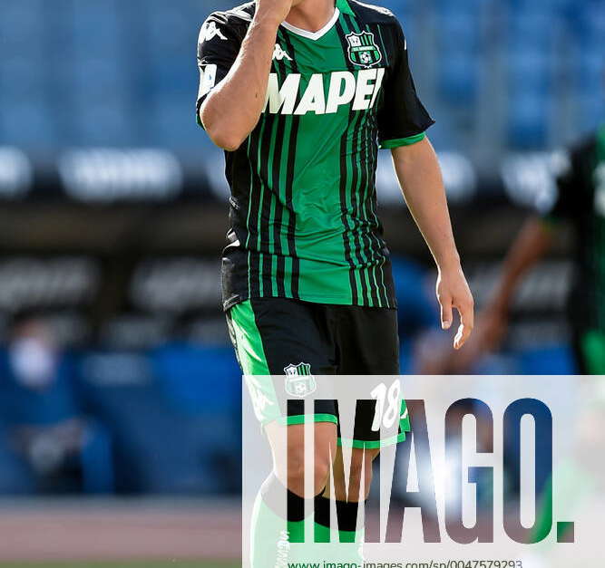Giacomo Raspadori of Sassuolo during the Serie A football match between ...