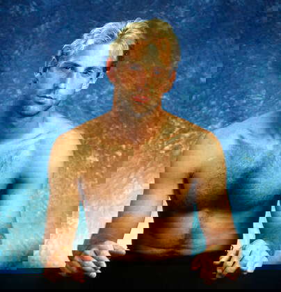 Tennis professional Thomas Muster, studio portrait 5 1993 BMW Open ...