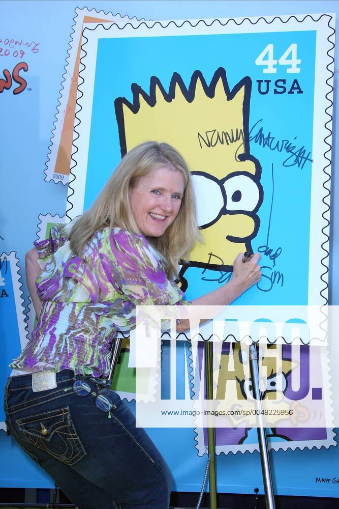 Nancy Cartwright The Simpsons, Voice Of Bart Simpson First Day Issue Of ...