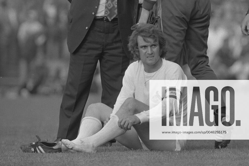 Wolfgang OVERATH Cologne sits on the grass and takes off his shoes ...