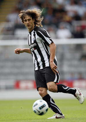 Fabricio Coloccini Newcastle United FC Newcastle V Stoke St James Park ...