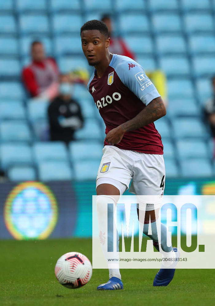 Eric Konsa of Aston Villa during the Premier League match at Villa Park ...