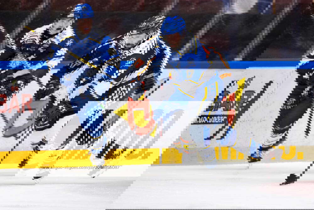 Leksands Daniel Olsson Trkulja during the ice hockey match in the SHL between Leksand and