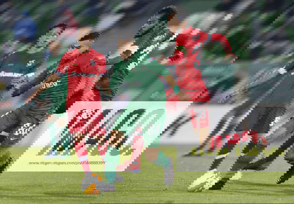 RAZGRAD, BULGARIA - OCTOBER 22: Dominik Yankov of Ludogorets comes ...