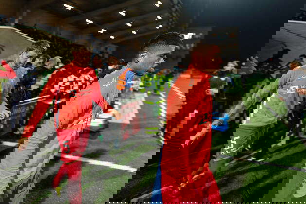 HB Koge v FC Midtjylland, Danish Sydbank Cup football, Koge, Denmark ...