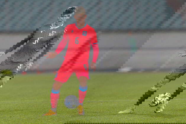 Florian Bohnert Freisteller, Einzelbild, Aktion, Ganzkörper Fussball WM ...