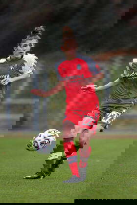 Luisa Wensing SC Freiburg am Ball, GER, SC Freiburg vs SV Weinberg ...