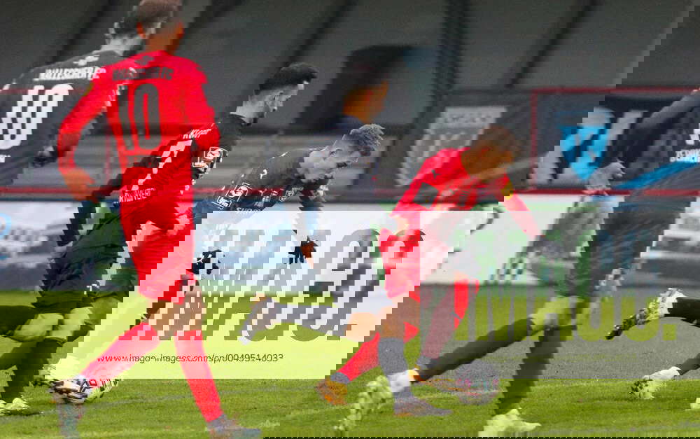 Julian Guttau HFC against Mehmet Alp Kurt Verl SC Verl vs HFC ...