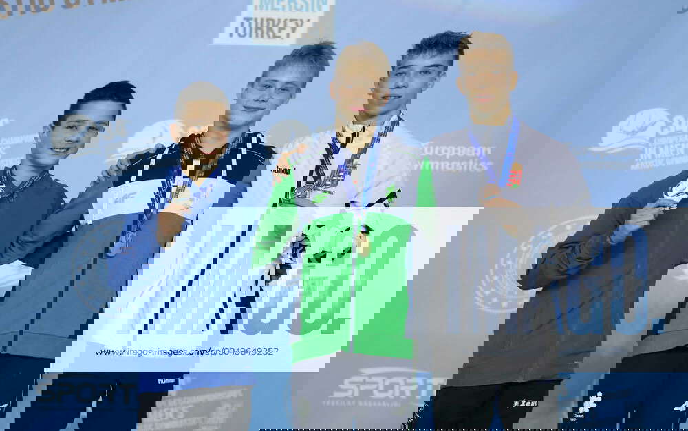 Winners floor Ivan Sevruk UKR, Gytis Chasazyrovas LTU, Botond Molnar ...