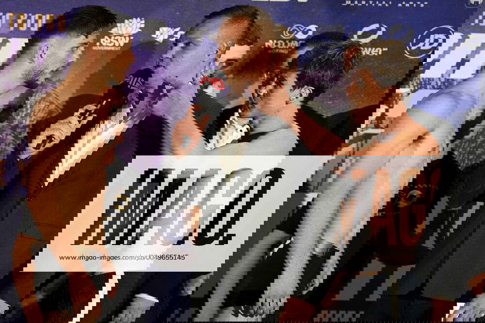 BOXING SUPER FIGHT WEIGH INS, Undercard boxers Ty Telford and Darragh ...